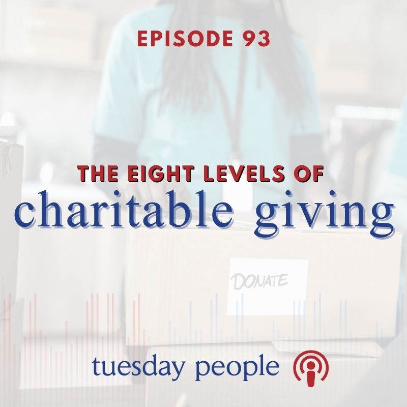 Episode 93 - The Eight Levels of Charitable Giving » Mitch Albom